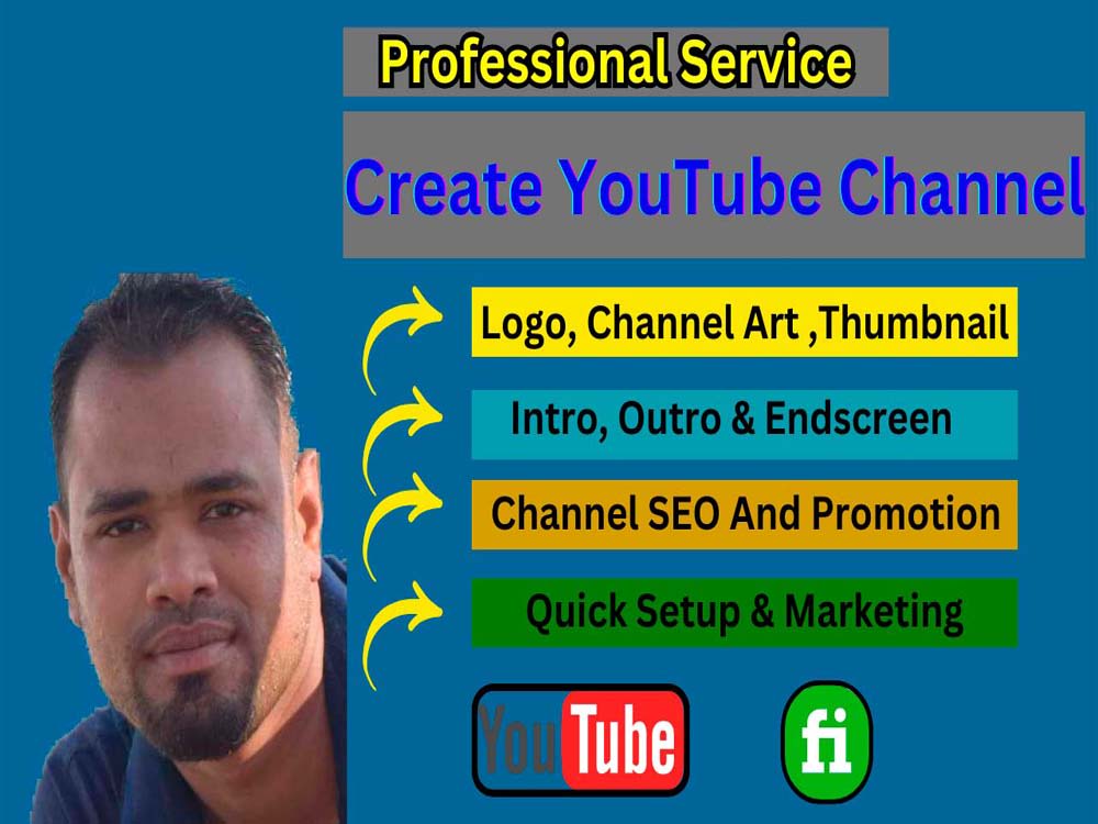 Create YouTube channel , setup and SEO professional | Upwork