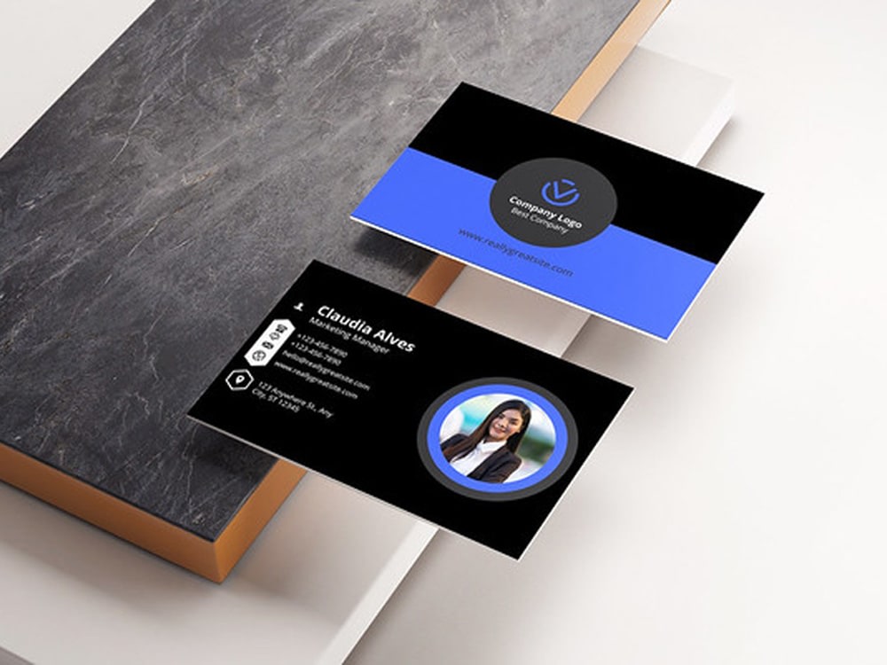 Professional and Minimal visiting Card | Upwork