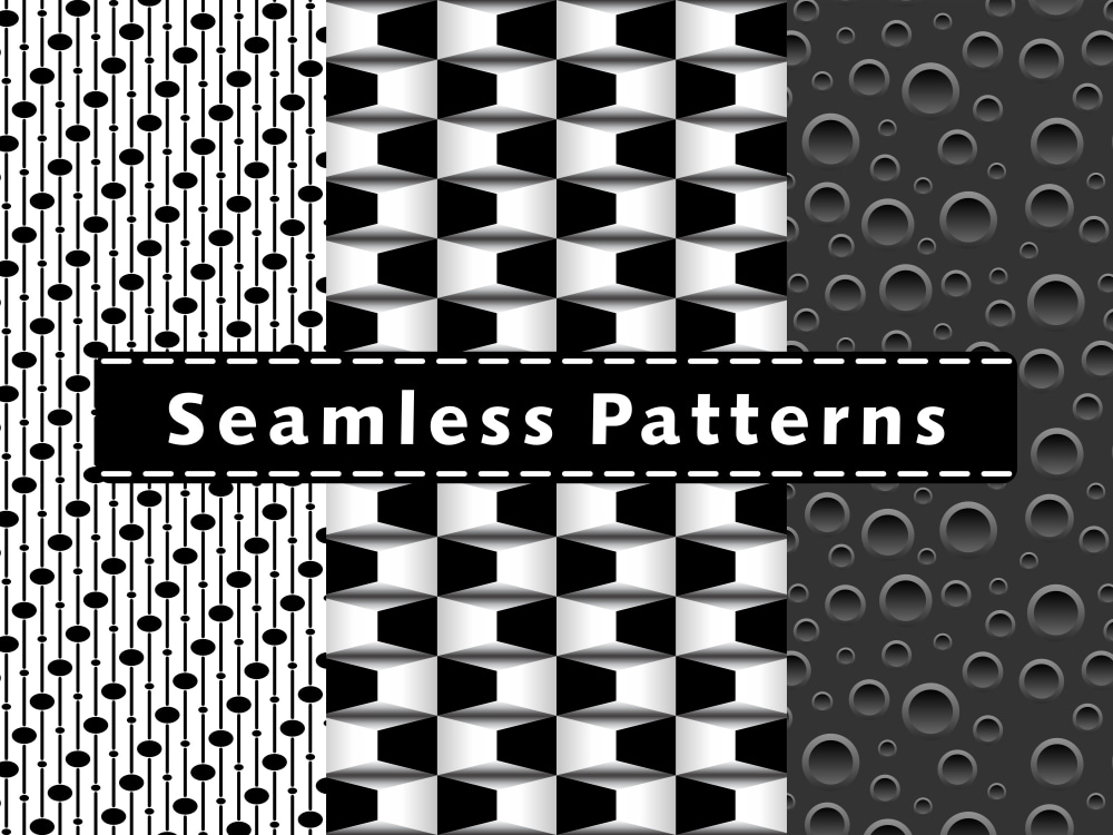Seamless patterns for textile, fabric prints geometric pattern | Upwork