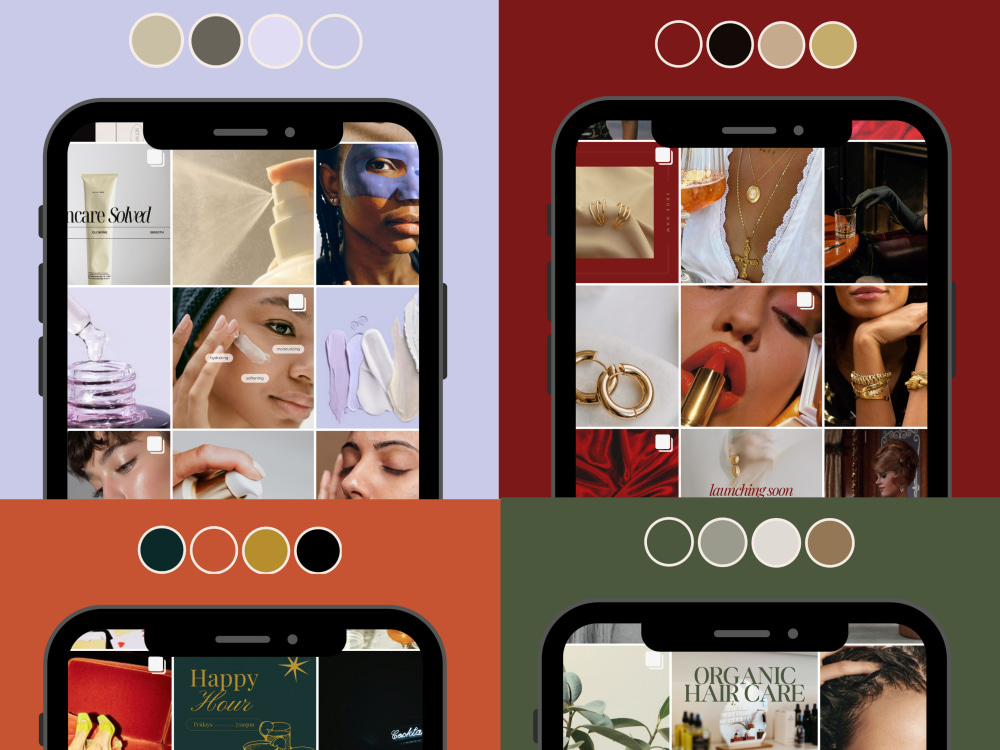 A complete brand kit with graphic templates, fonts, color scheme, and ...