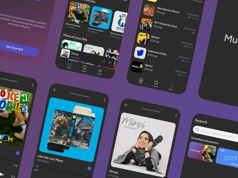 Modern and minimalist UI/UX customize Mobile Design | Upwork