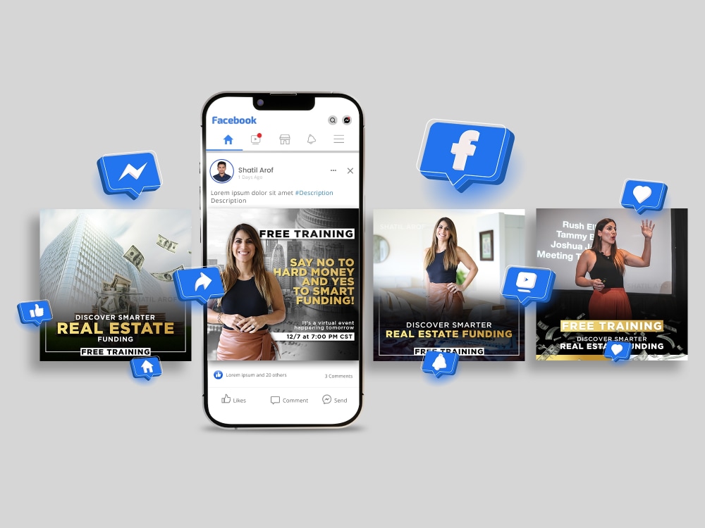 Professional social media post or ad design | Upwork