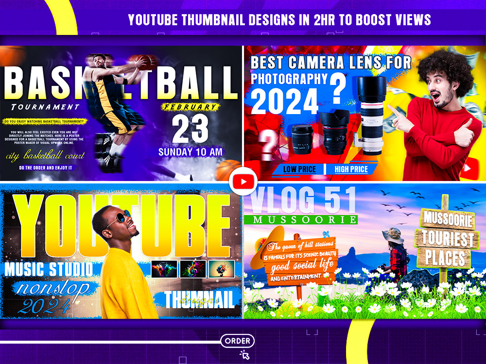 An outstanding viral youtube thumbnail in 3 hours | Upwork