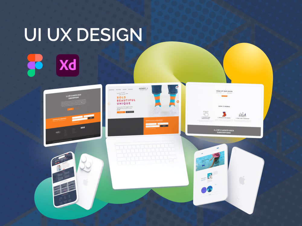 Figma/XD Wireframe UX UI for Website & Mobile apps | Wireframe ui ux ...