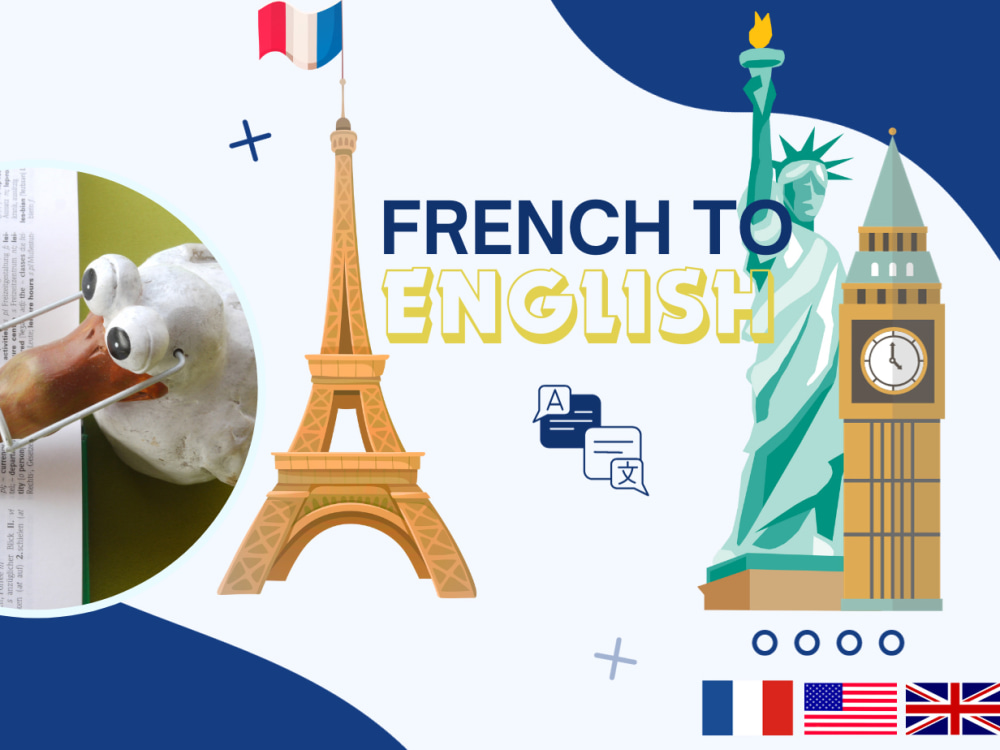 A perfect translation from french to english | Upwork
