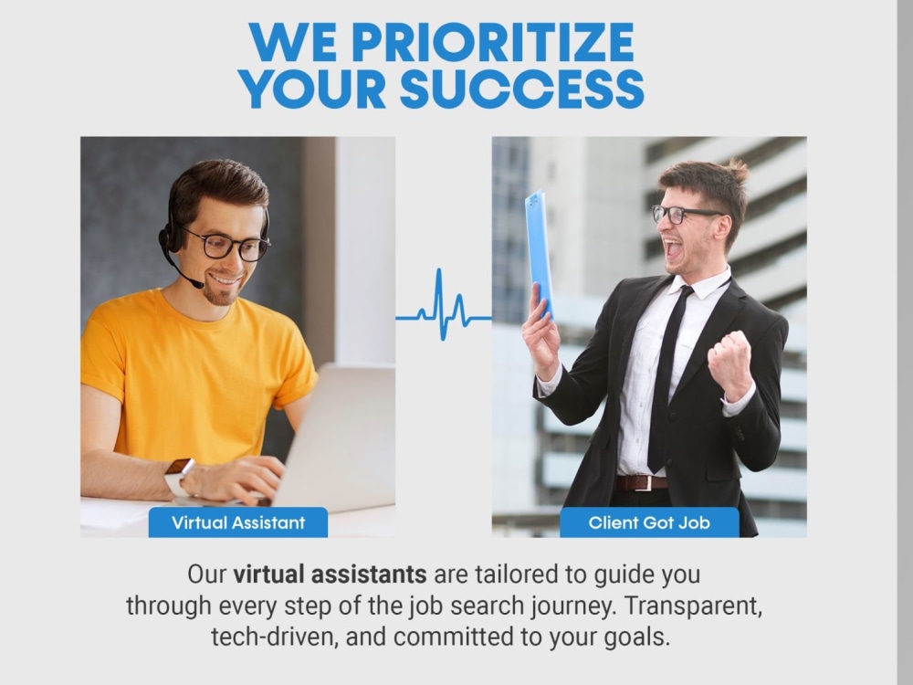 Virtual Assistant for Job Search - 3 Months | Upwork