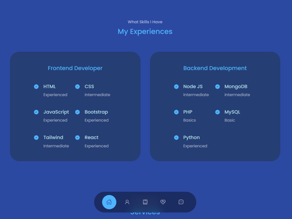 A good looking animated responsive React.js portfolio in single page. | Upwork