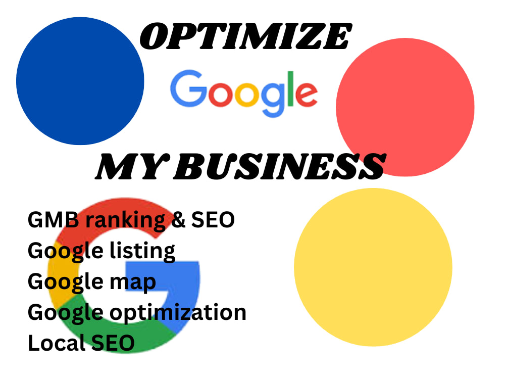 Optimization of GMB GMB ranking & seo local seo google listing google ...