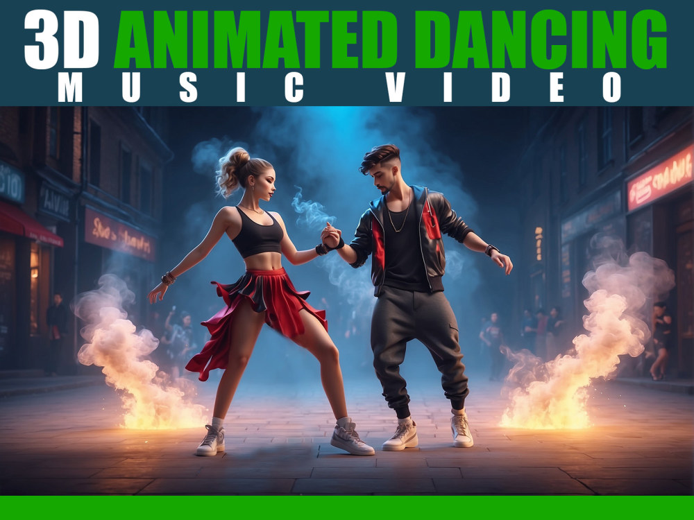 Professional 3D Animation Music video with Animated Chracters | Upwork