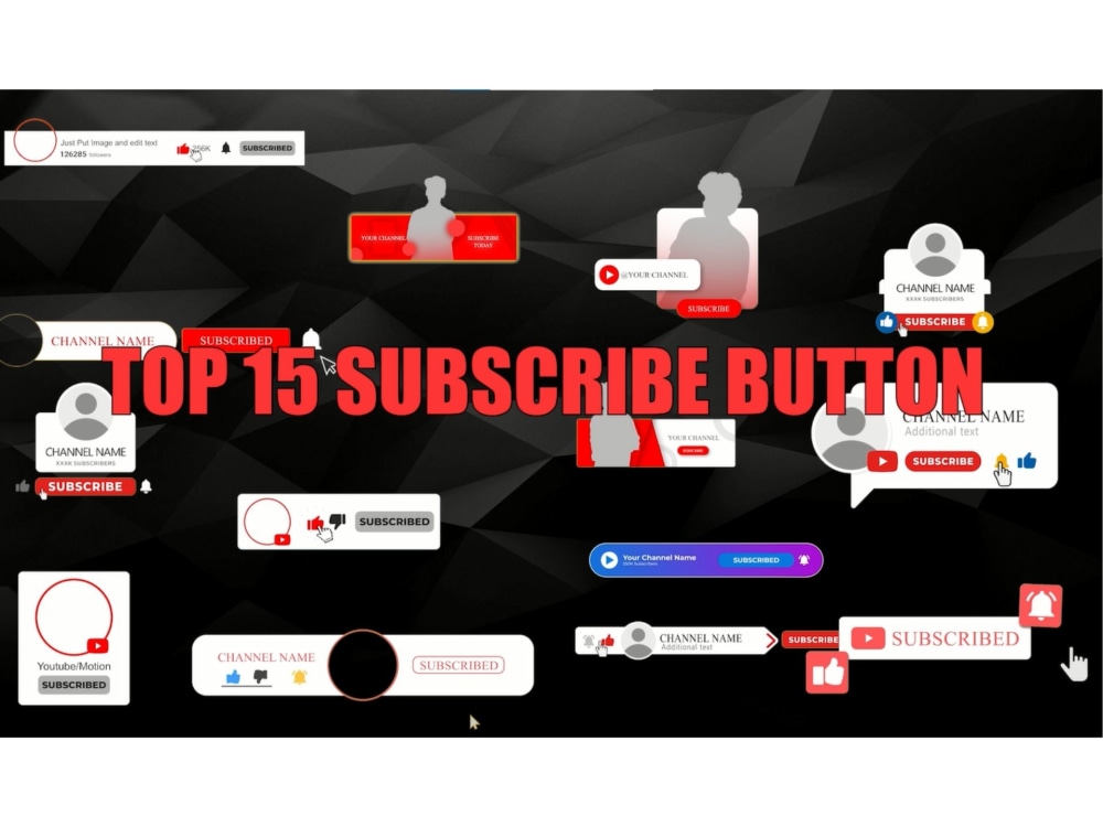 Custom YouTube Subscribe Button Animation To Maximize Subscribers | Upwork