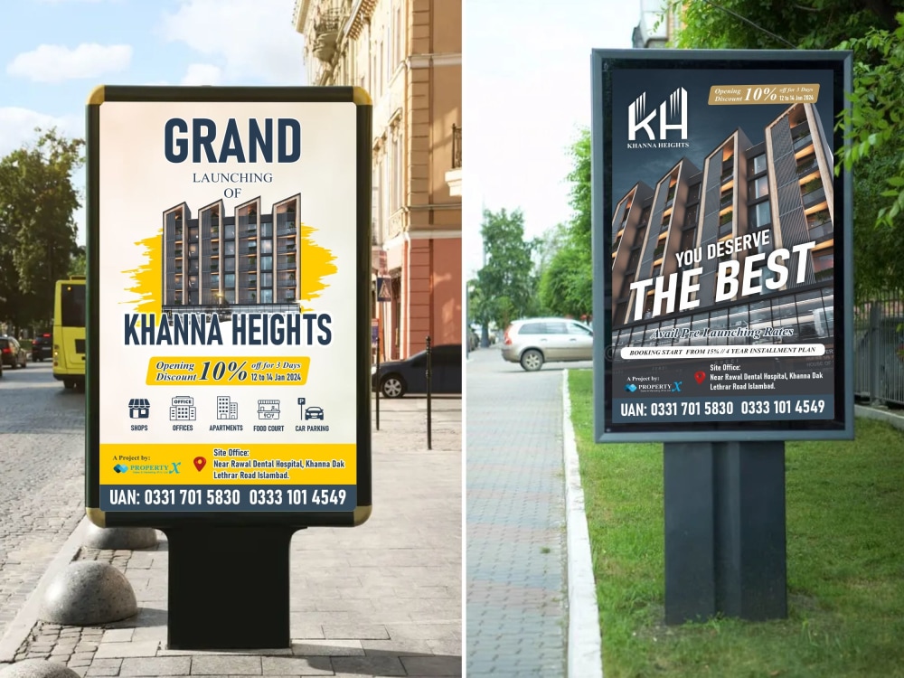 A modern billboard and signboard Designs | Upwork