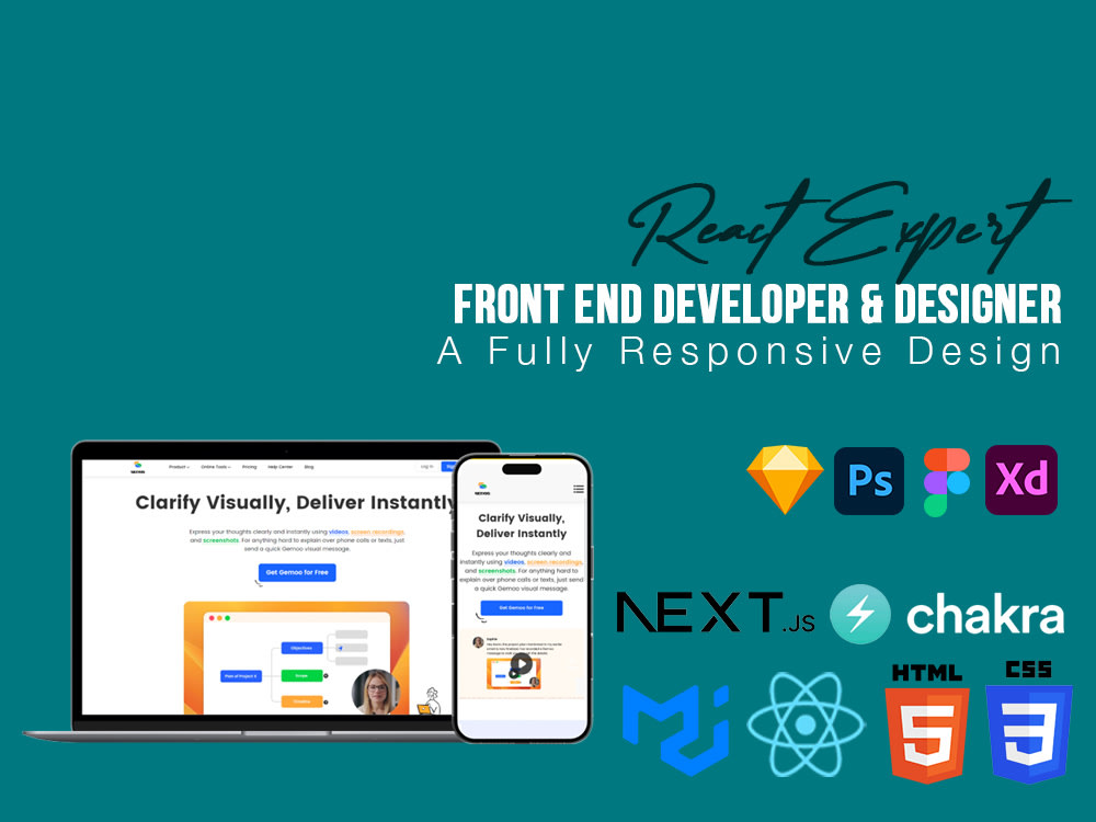 React JS | React Developer | Front End Developer | Figma to React ...