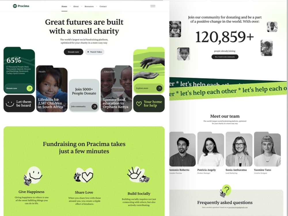 Responsive WordPress landing page or website build using elementor pro | Upwork