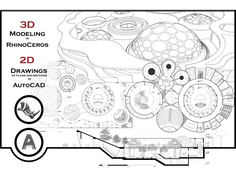Your architectural 2D drawings and 3D modeling | Upwork