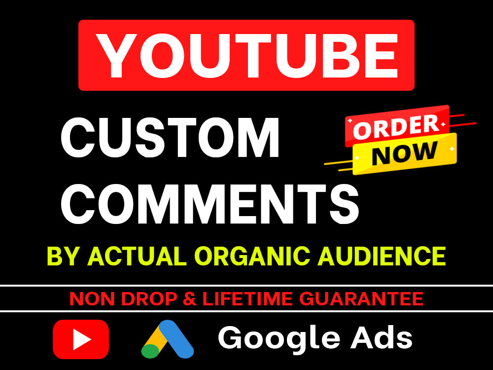 YouTube Comments, YouTube Custom Comments For Your Video | Upwork