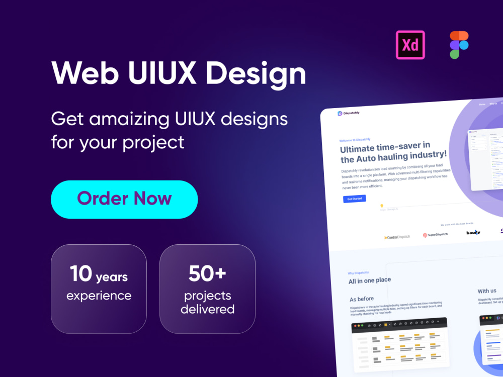 Amazing UI/UX designs for your web site with responsive layouts | Upwork