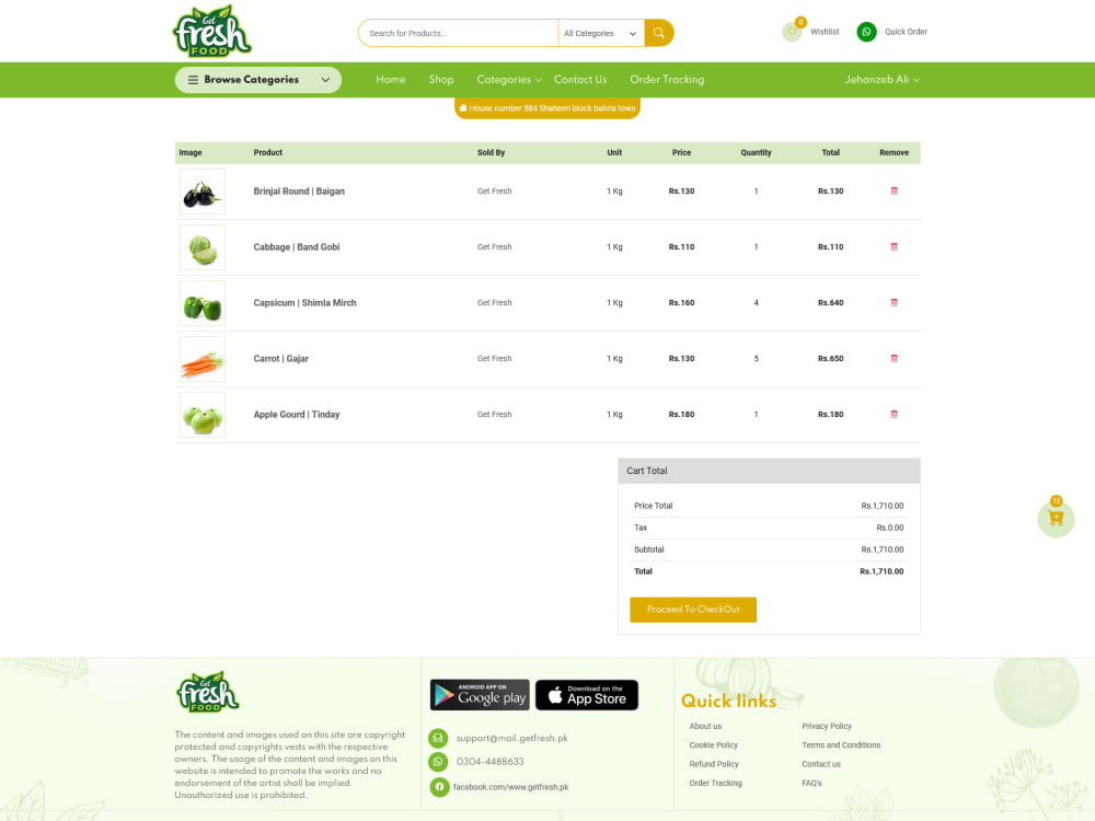 Laravel Ecommerce store web portal & Admin Panel + mobile responsive ...