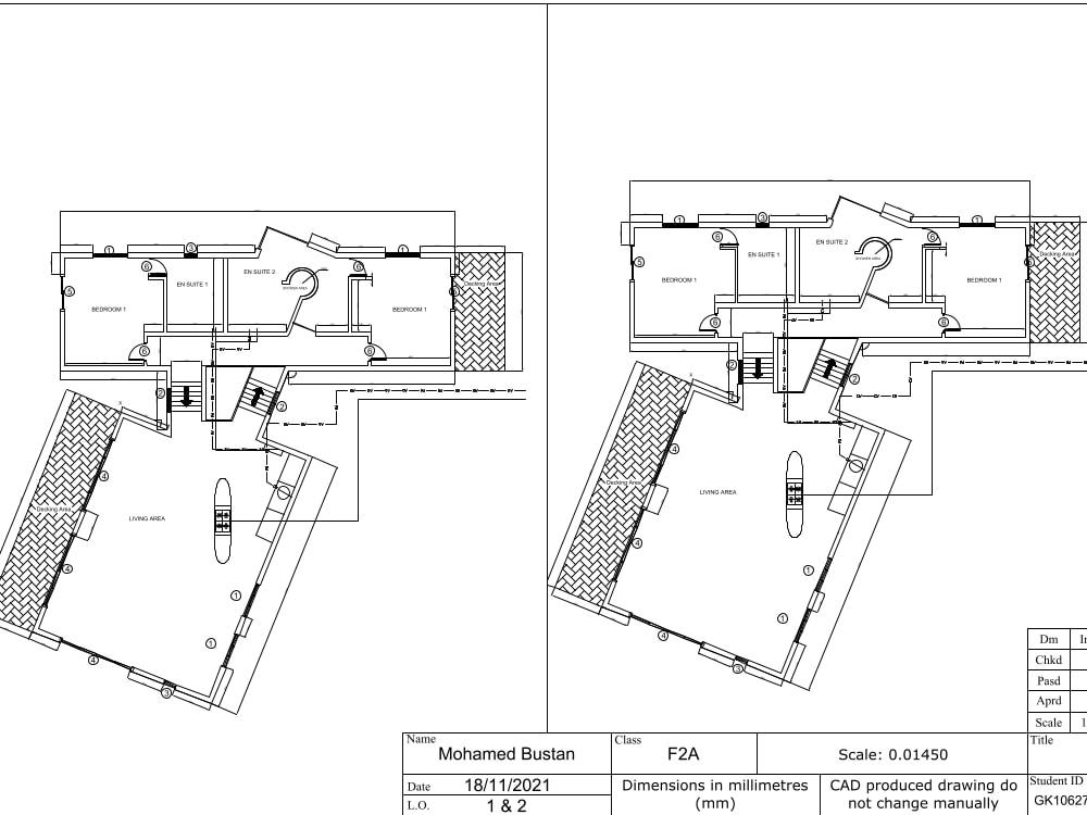 Your AutoCAD 2D/3D Assignments | Upwork