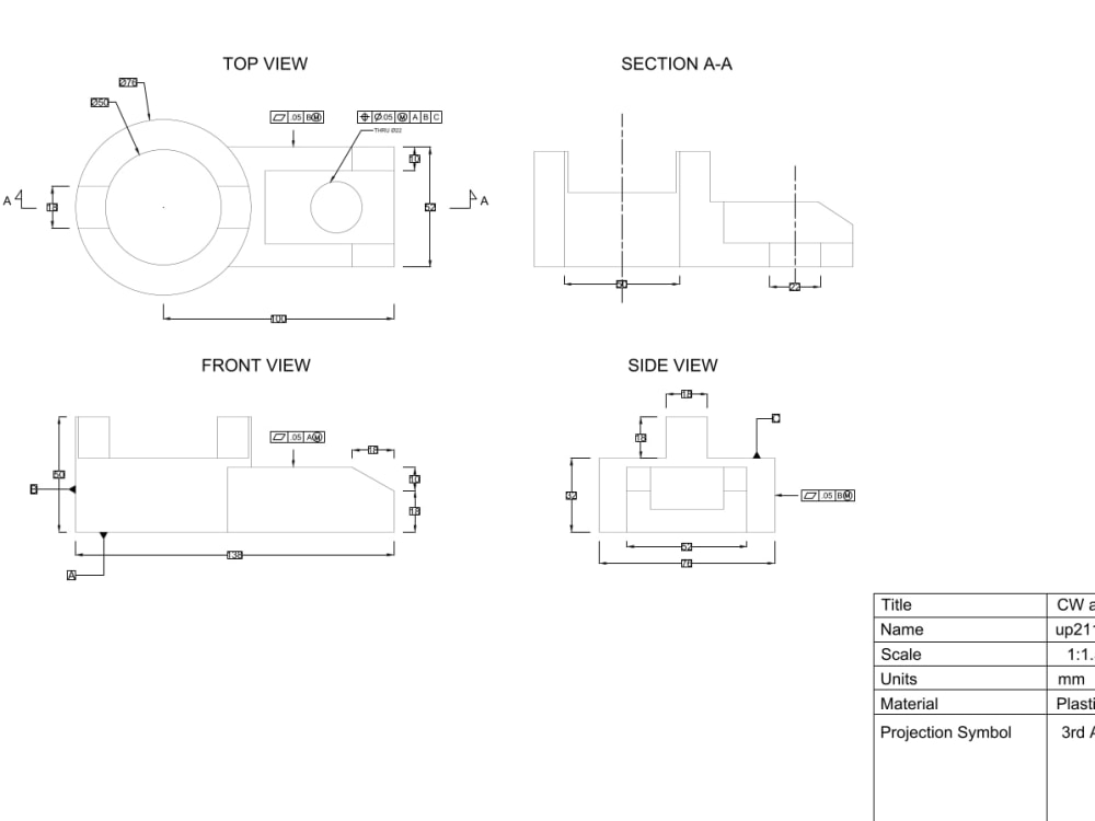 Your AutoCAD 2D/3D Assignments | Upwork