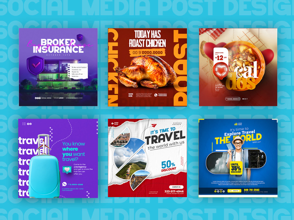 A modern & 10x impactful social media post and banner design for ...