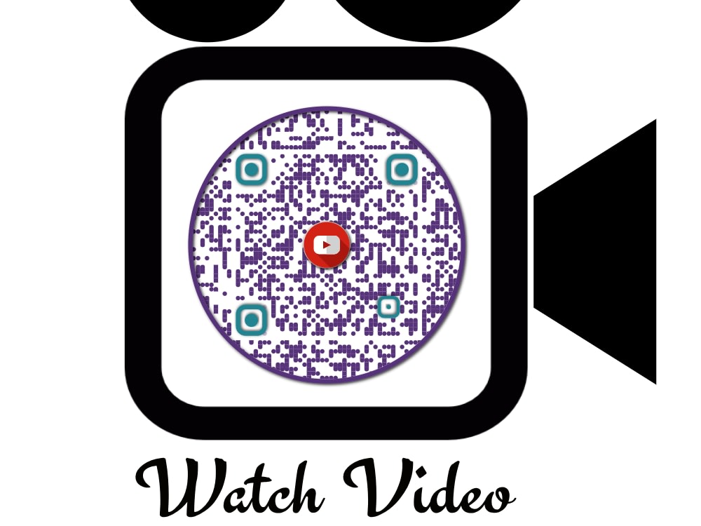 An amezing QR cod on image and URL withe mor Good details | Upwork