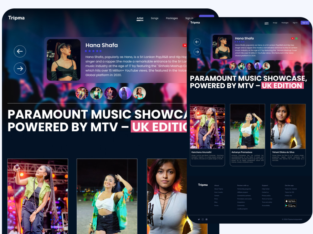 Clean modern web ui design app ui, website, landing page designs | Upwork