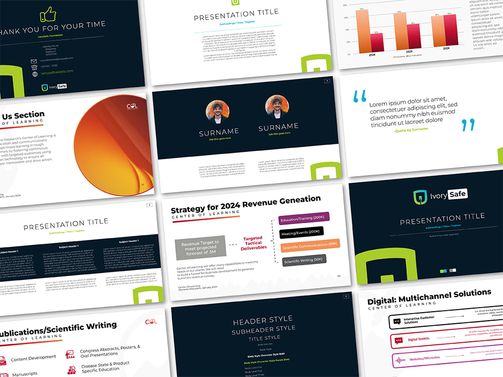 Google Slides Presentation Templates - Professional Pitch Decks | Upwork