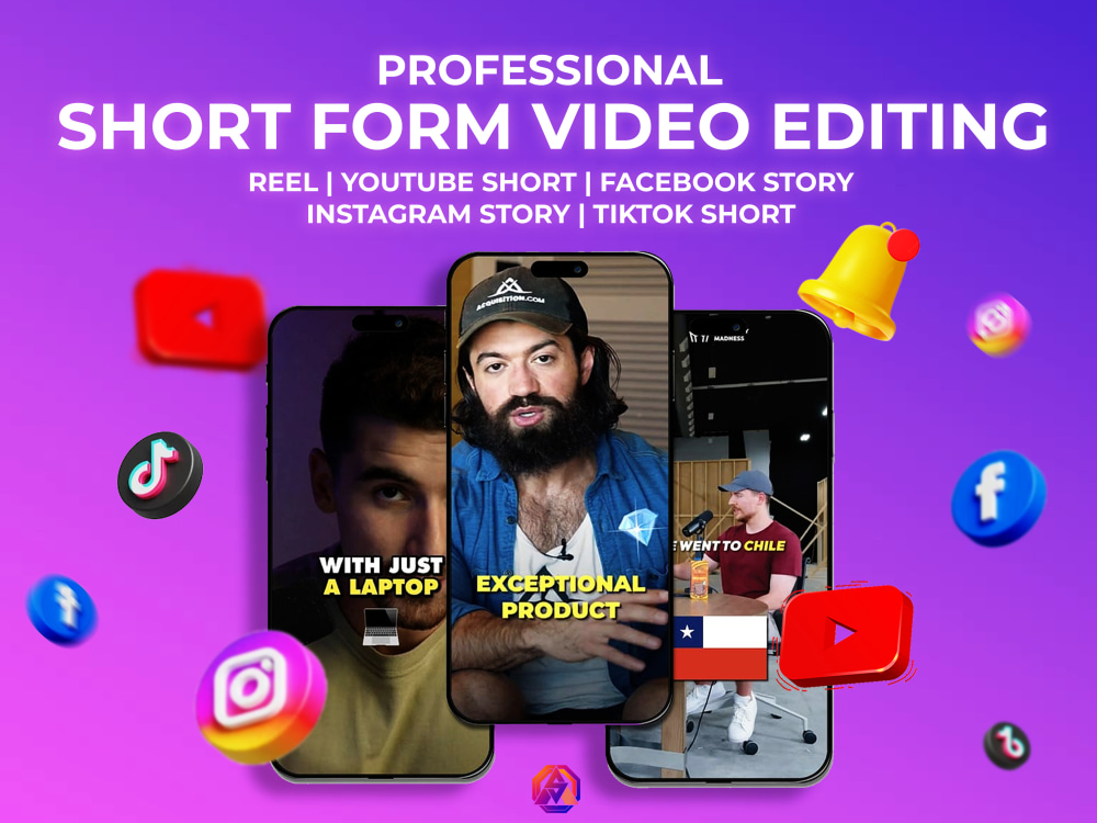A high-quality short-form content reels for your social media platform ...