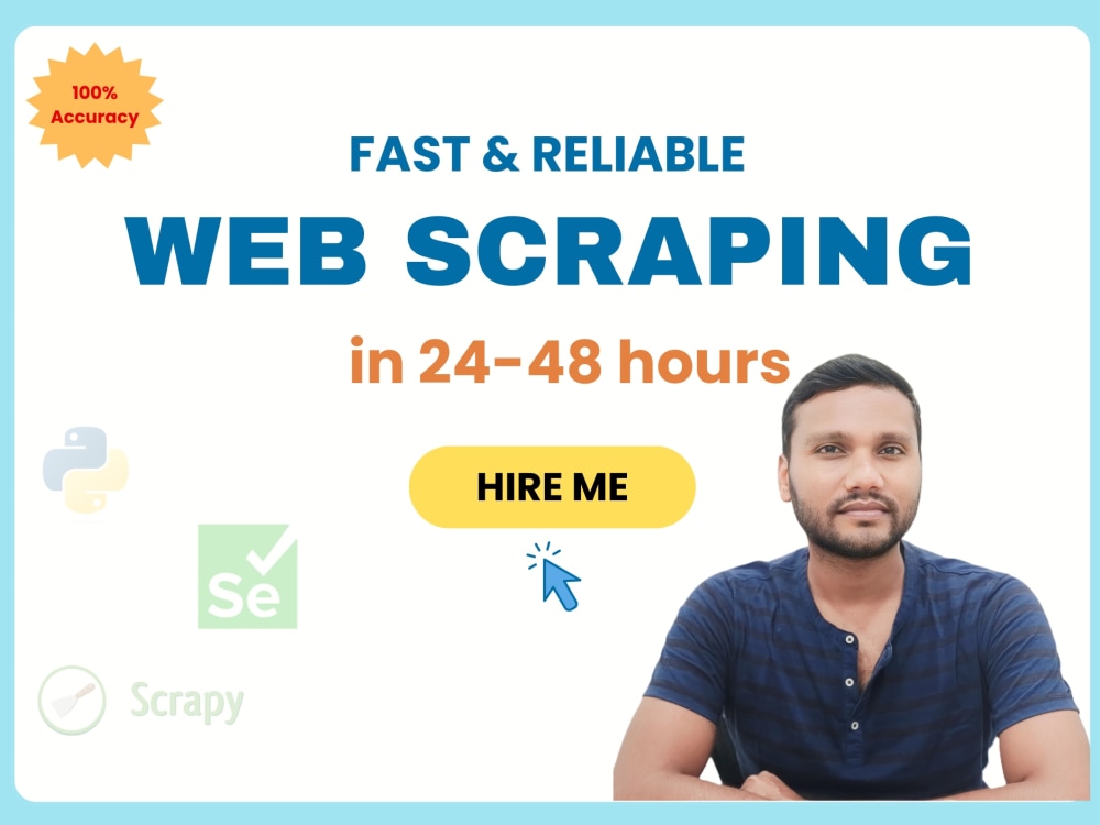Reliable web scraping task, ready in 24-48 hours | Upwork