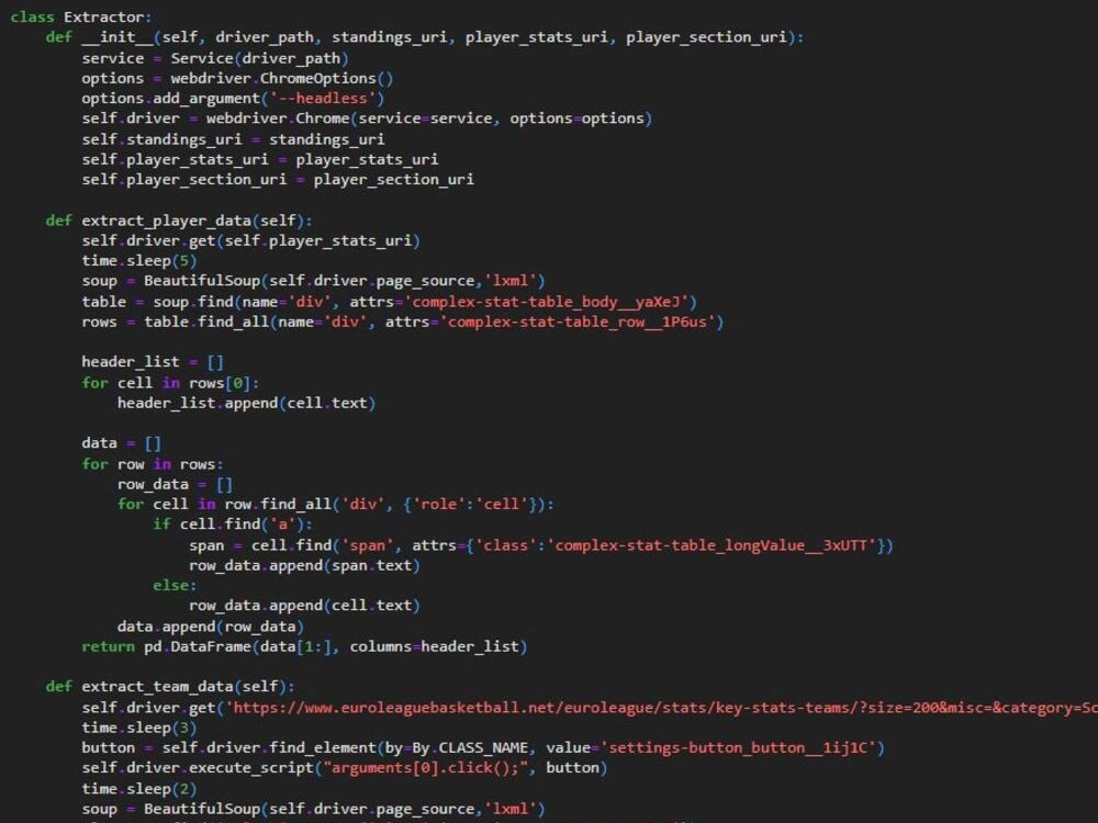 A working model/app customizable for continuous data extraction | Upwork