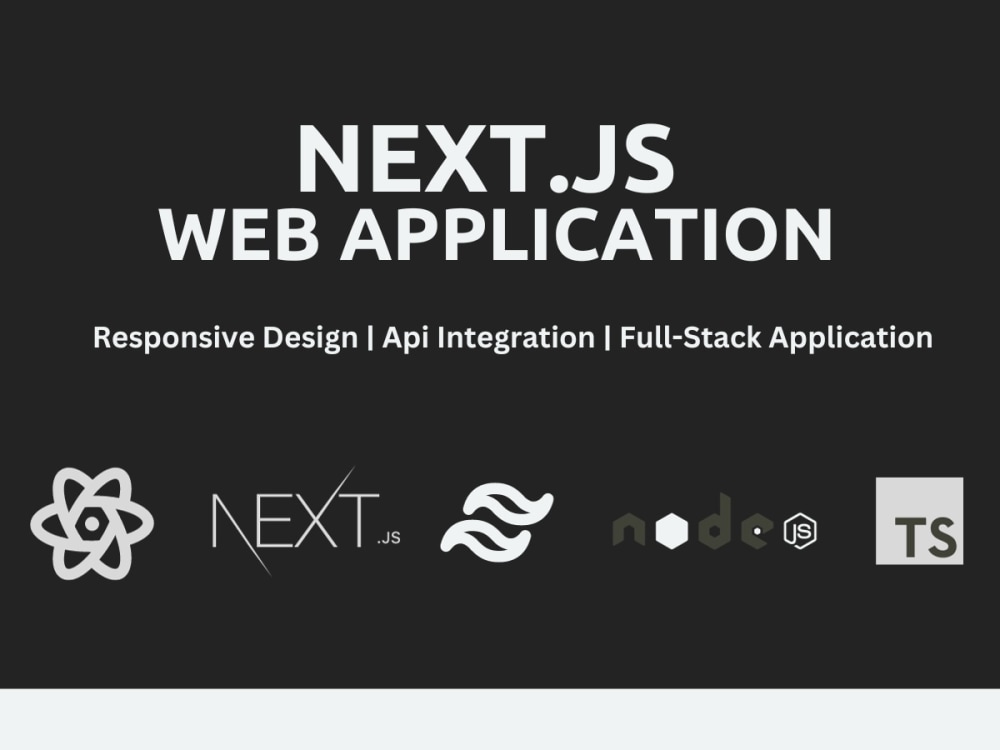 A Next.js Web Application | Upwork A Next.js Web Application | Upwork