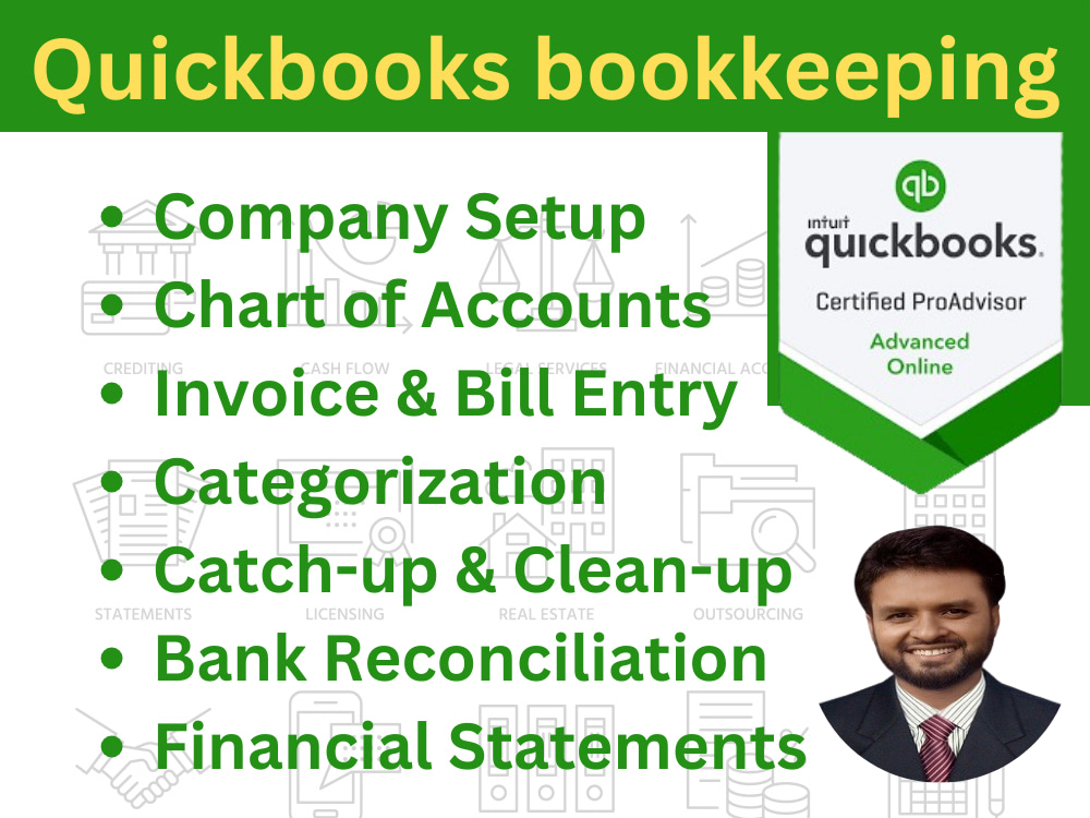 Bookkeeping and accounting service using Quickbooks online. | Upwork