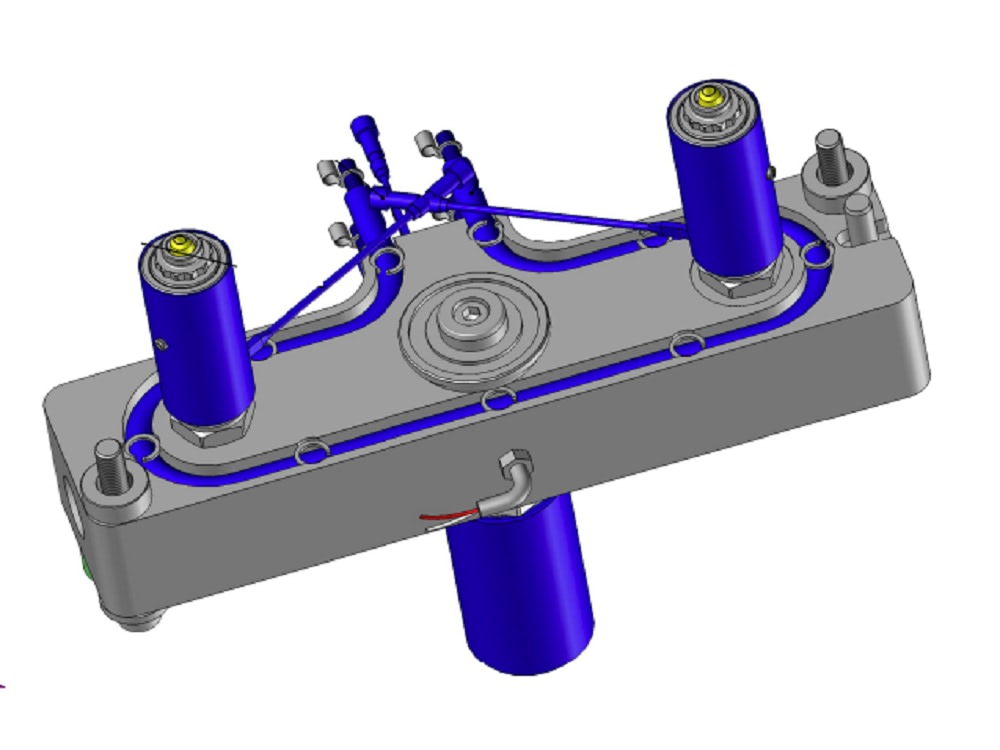 A complete 3D concept for Hot Runner Systems. | Upwork