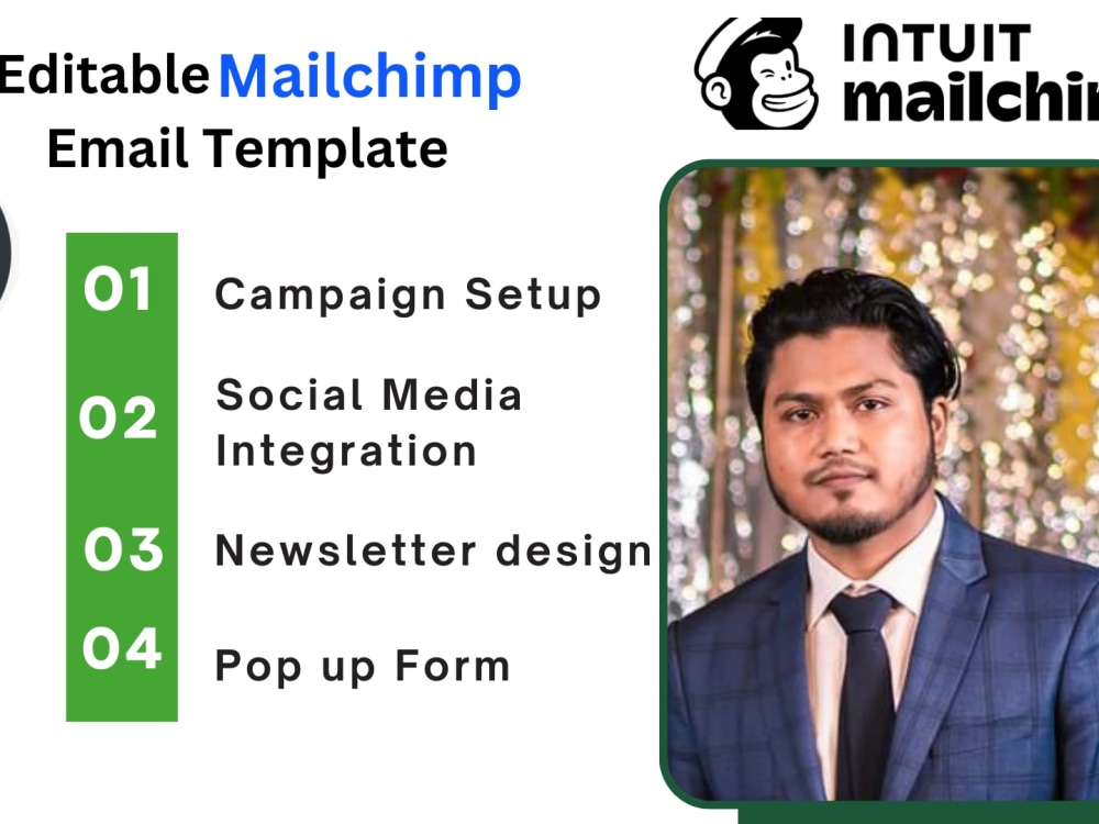 A professional Editable Email Template Design | Upwork