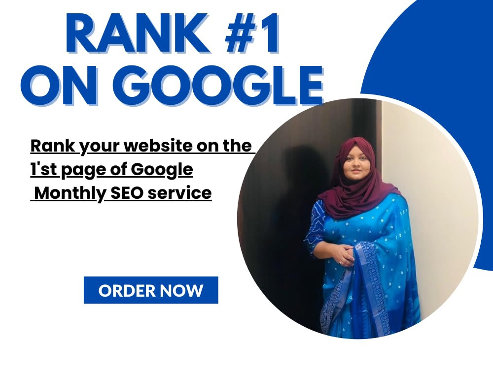 Rank your website first page of google, monthly seo service | Upwork