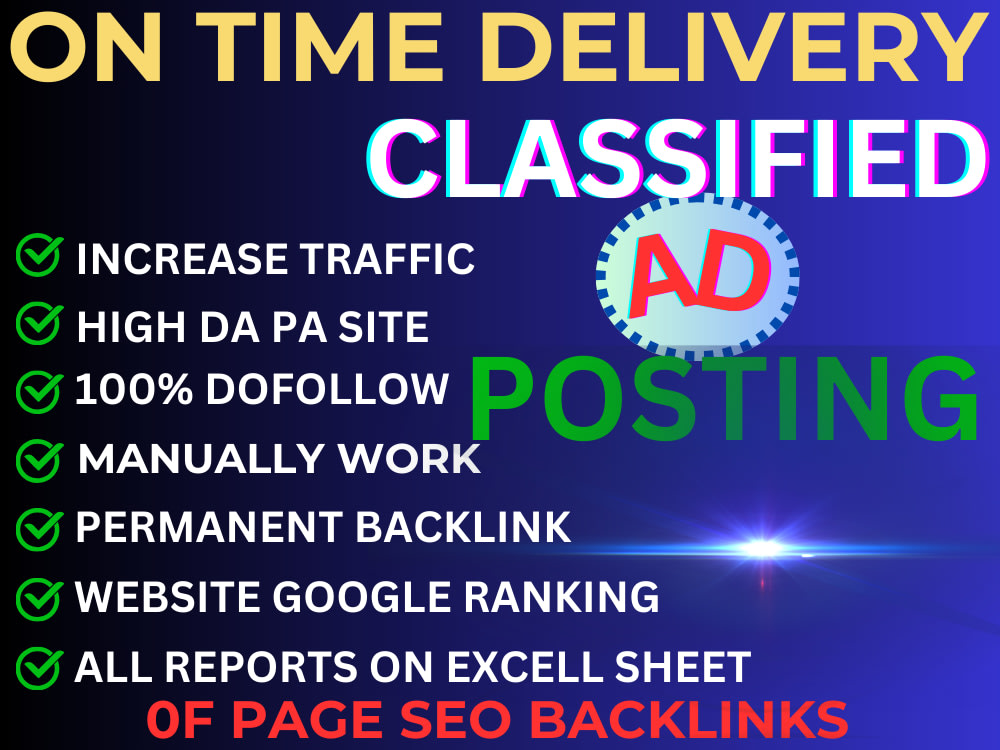 300 Professional Classified Ads Posting Services with seo backlinks ...