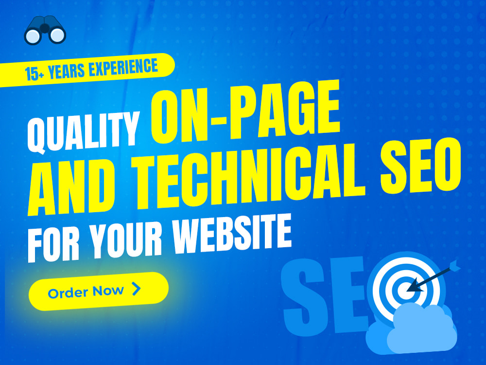 Quality On-Page and Technical SEO for your website | Improve site ...