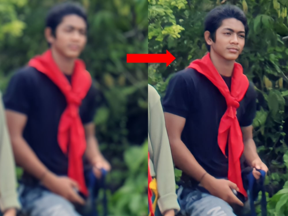 Delete distracting people objects in the image | Upwork