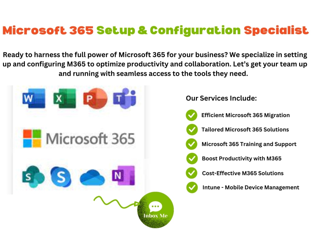 Microsoft 365 setup and configuration services | Upwork