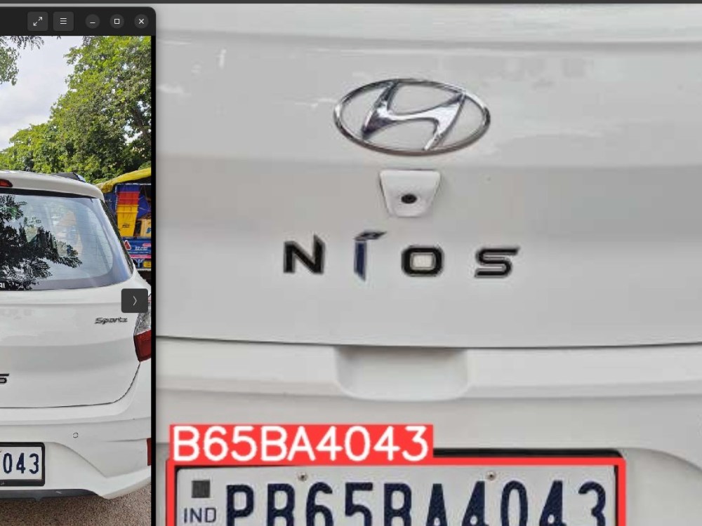 Number Plate Detection System Upwork