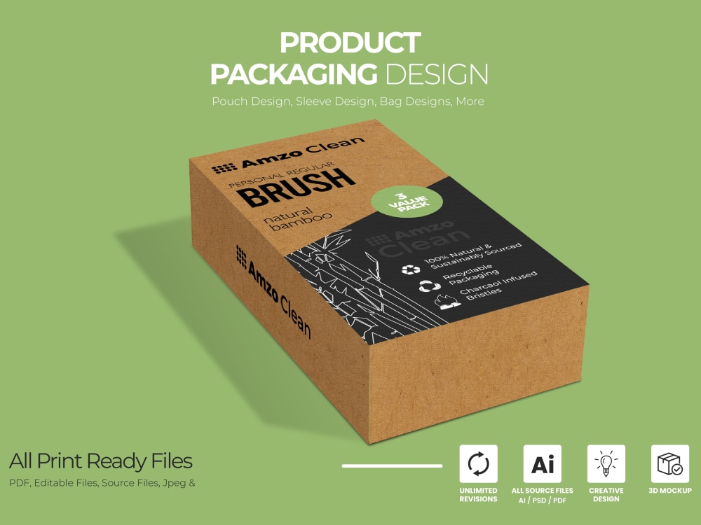 Box design, product box design, product packaging, and mailer box with ...