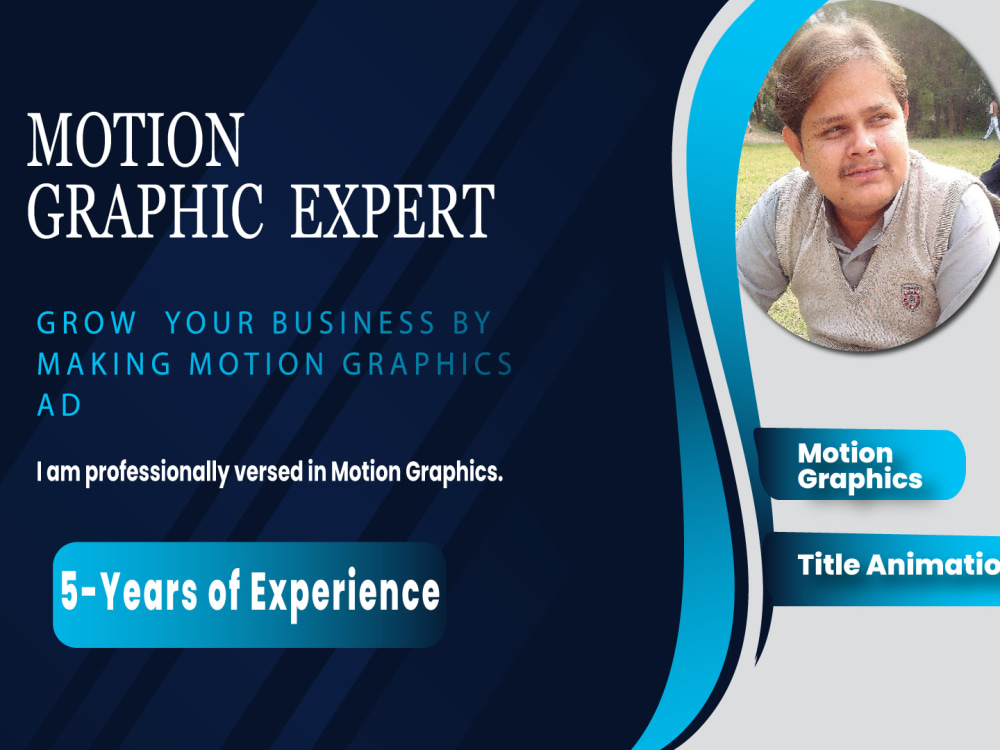 A unique motion graphics animated ad poster at after effect | Upwork