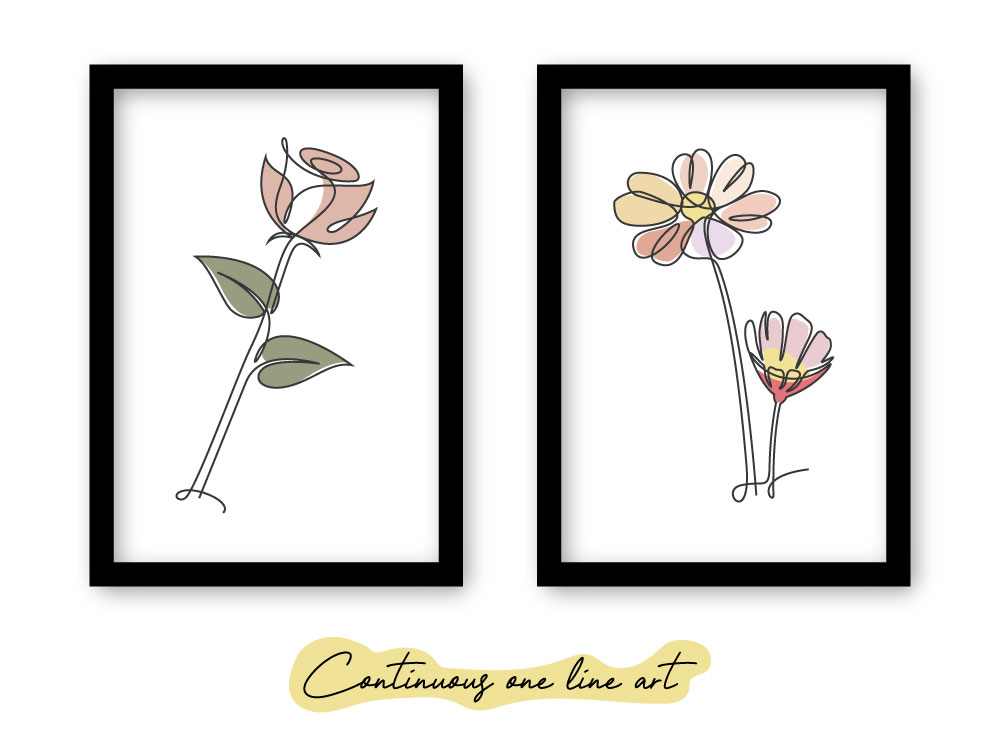 A continuous one line art, line drawing animation | Upwork