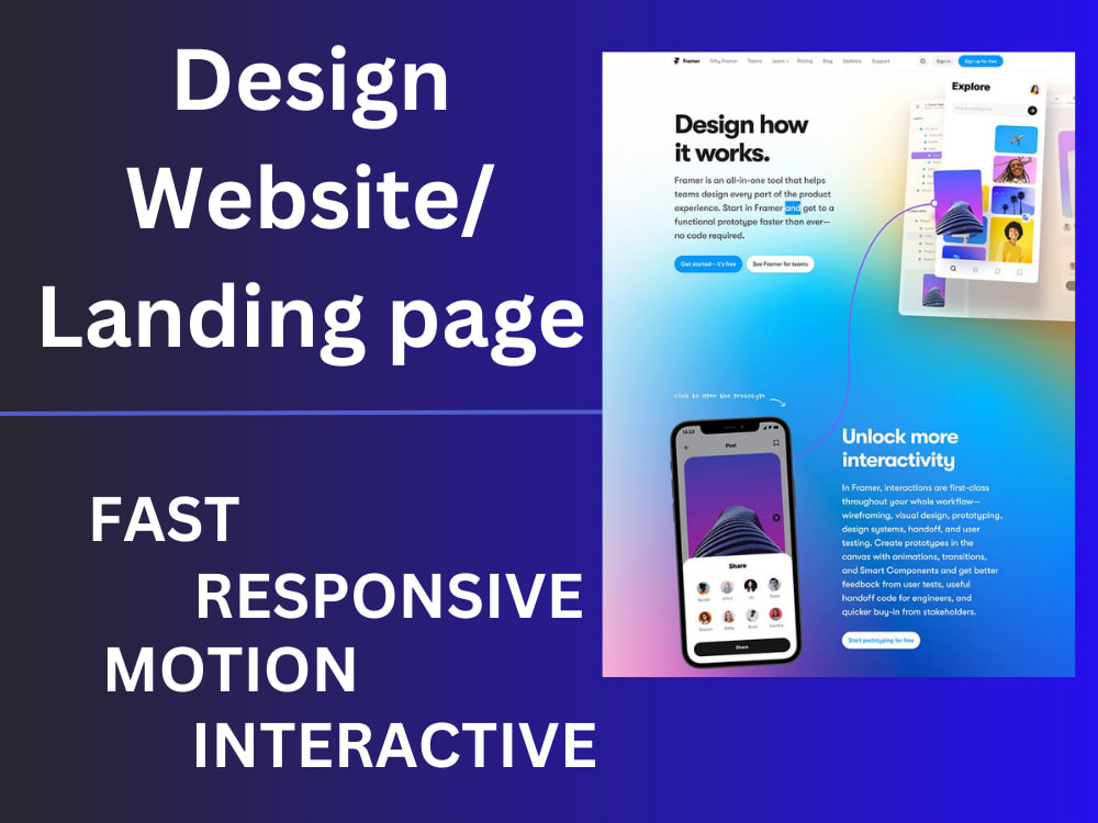 Framer website, framer animation, framer design, framer to figma | Upwork Framer website, framer animation, framer design, framer to figma | Upwork