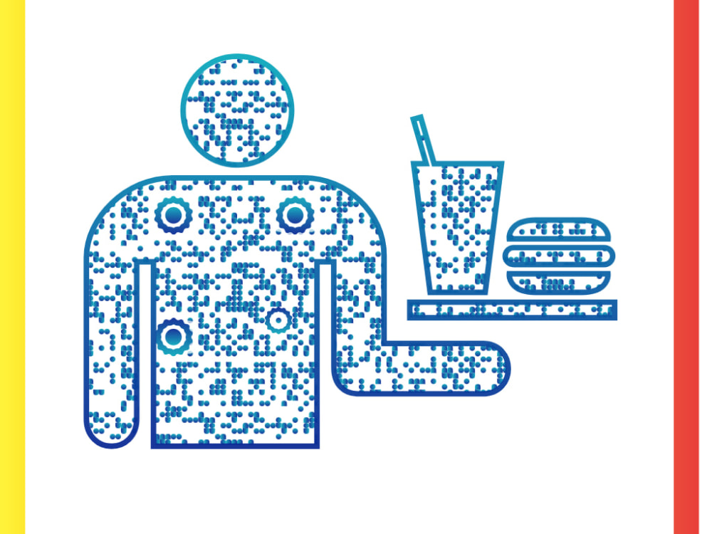 A custom qr code design with your logo | Upwork