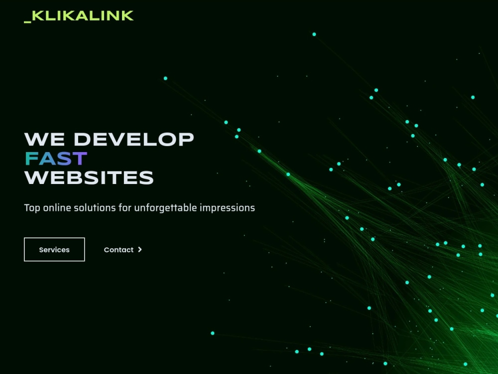 A Responsive Website made in Astro | Svelte | TailwindCSS | Upwork