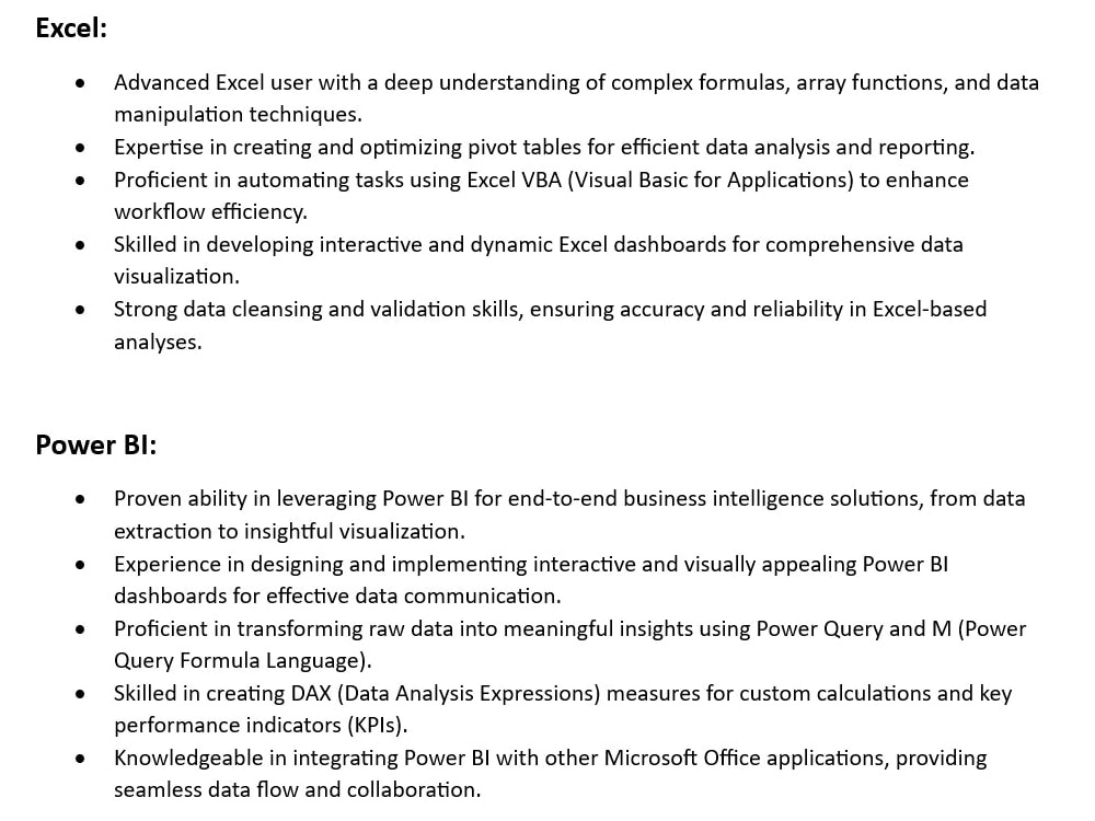 Microsoft Excel & Power BI Expert offering Accuracy and Precision | Upwork