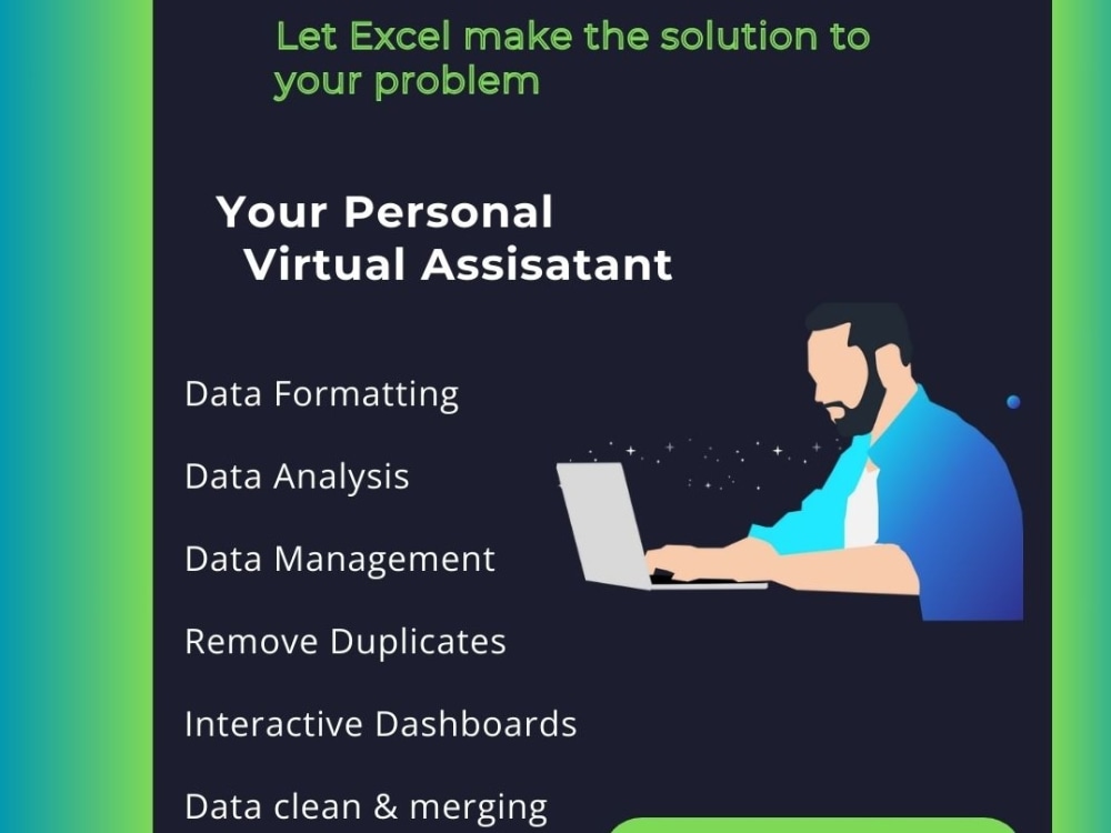 Interactive excel dashboard with visuals presentation ! | Upwork