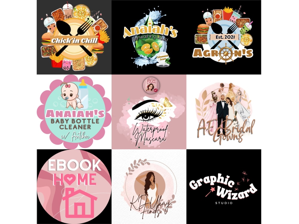 An eye-catching logo design for your business | Upwork