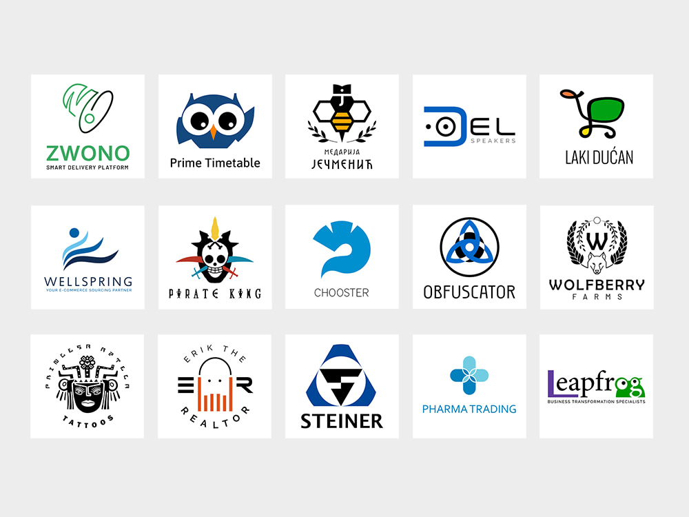 A unique logo created by graphic design expert | Upwork